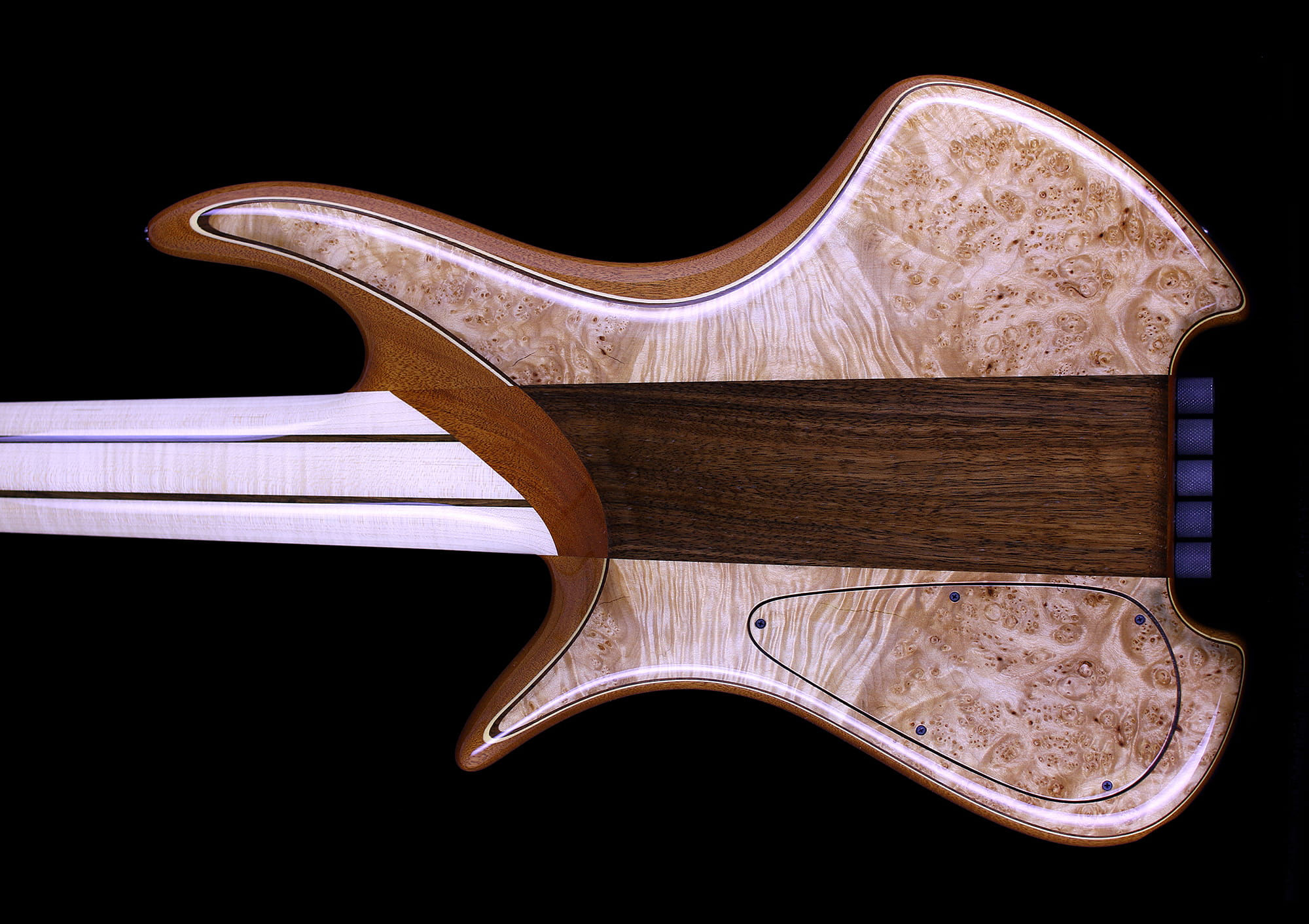 5-string basses by Daniel Fernández LUTHIER - Headless Bass