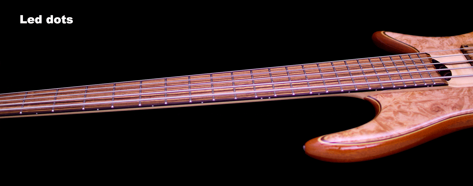 5-string basses by Daniel Fernández LUTHIER - Headless Bass