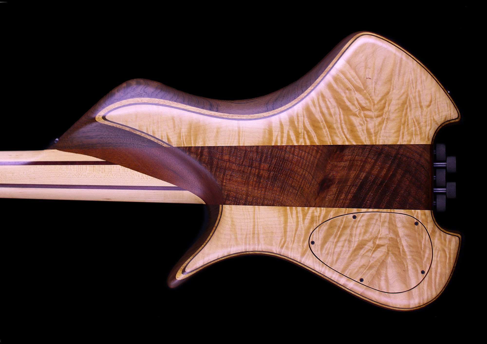5-string basses by Daniel Fernández LUTHIER - Headless Bass